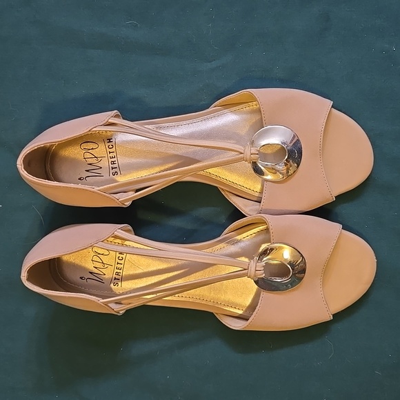 Impo | Shoes | Impo Stretch Sandal Heels Sz 8 | Poshmark